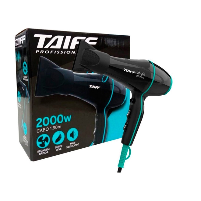 Secador Taiff Style 2000W Motor AC 5 Temperaturas - Ramsons